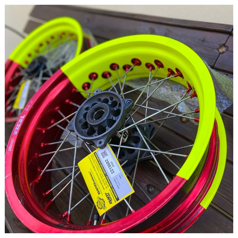 Bicolor Motard Stickers Kit rims | Customize your wheels