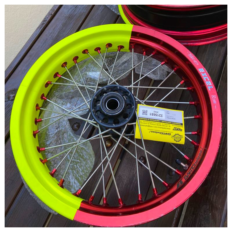 Bicolor Motard Stickers Kit rims | Customize your wheels