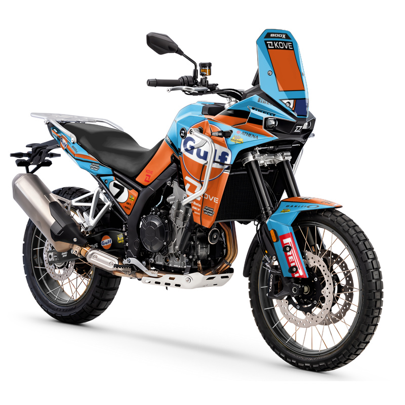 Kove 800 X motorcycle graphics | Custom sticker kit